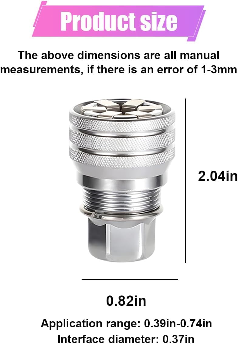 YJYCSAH-Adjustable Universal Socket Wrench, 10-19mm Magic Sleeve Tool ...