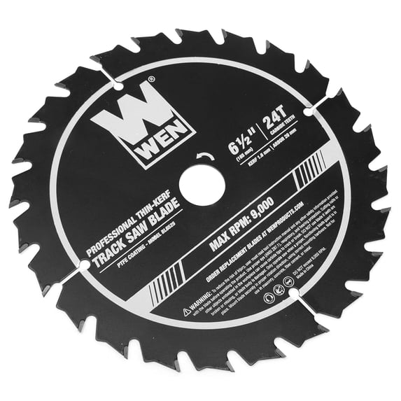 YJYCSAH-BL6525 6.5-Inch 24-Tooth Carbide-Tipped Thin-Kerf Professional ...