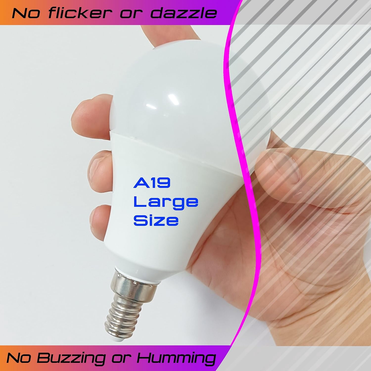 YJYCSAH-E12 LED Candelabra Bulb 100Watt Equivalent, 4000K Natural White ...