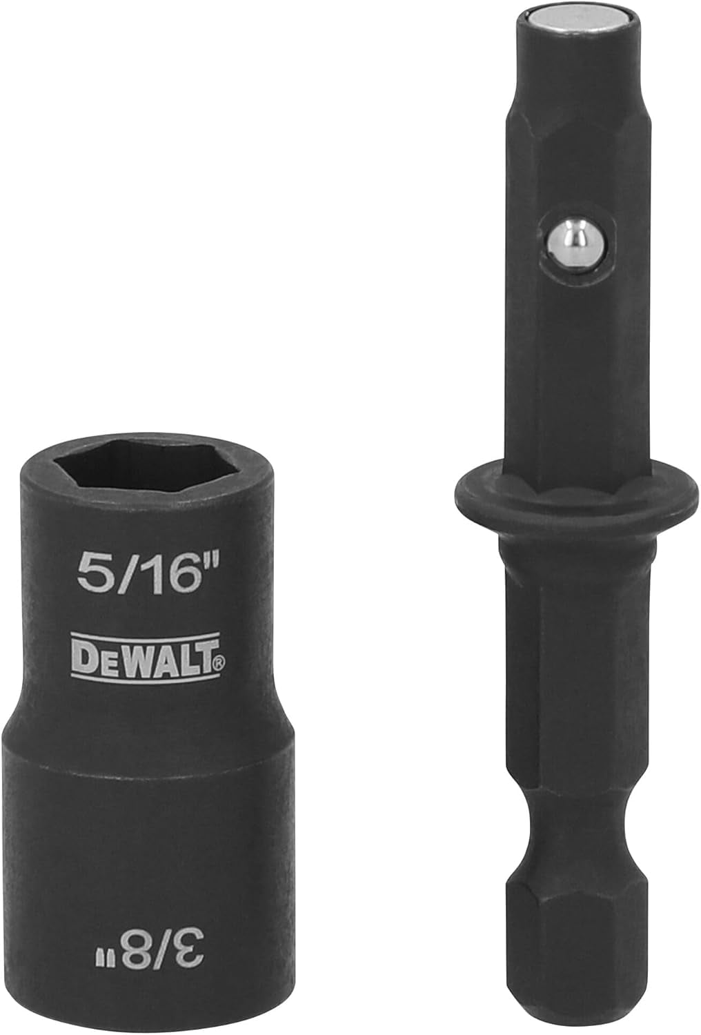 YJYCSAH-FLEXTORQ Socket and Short Extension, SAE, 2 in 1, 5/16 & 3/8 ...