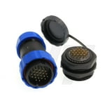 YJYCSAH-HangTon HE29 22 Pin Waterproof Connector Circular Male Cable ...