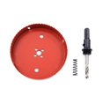 YJYCSAH-Hole Saw Drill Bit LAIWEI HSS Hole Cutter with Arbor for Wood ...