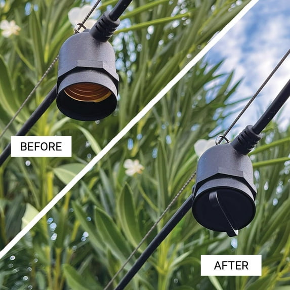 YJYCSAH-Light Socket Safety Cap Plugs for String Lights, Recessed and ...