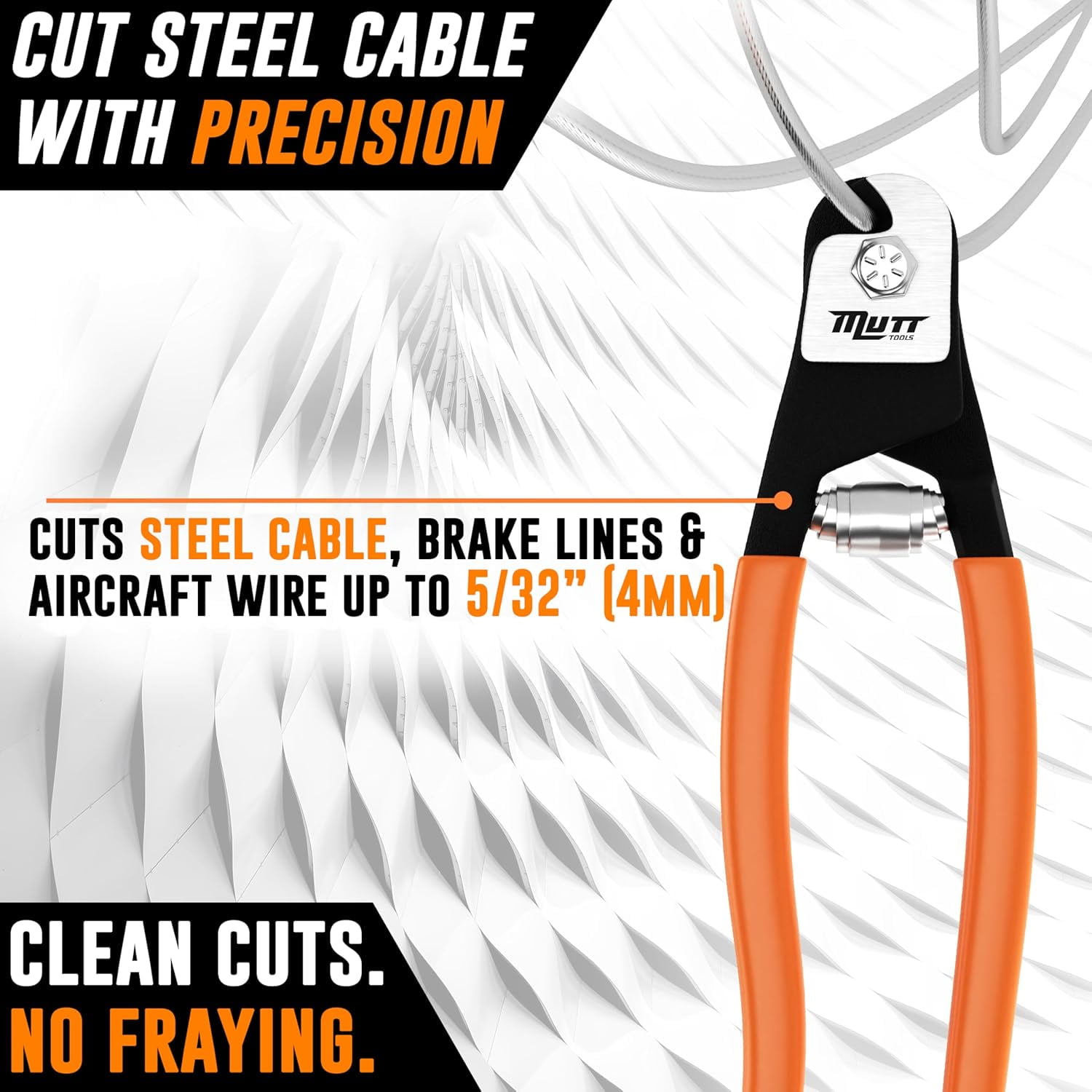 YJYCSAH-Mutt Tools Steel Cable Cutters – Cable Cutters Heavy Duty for ...