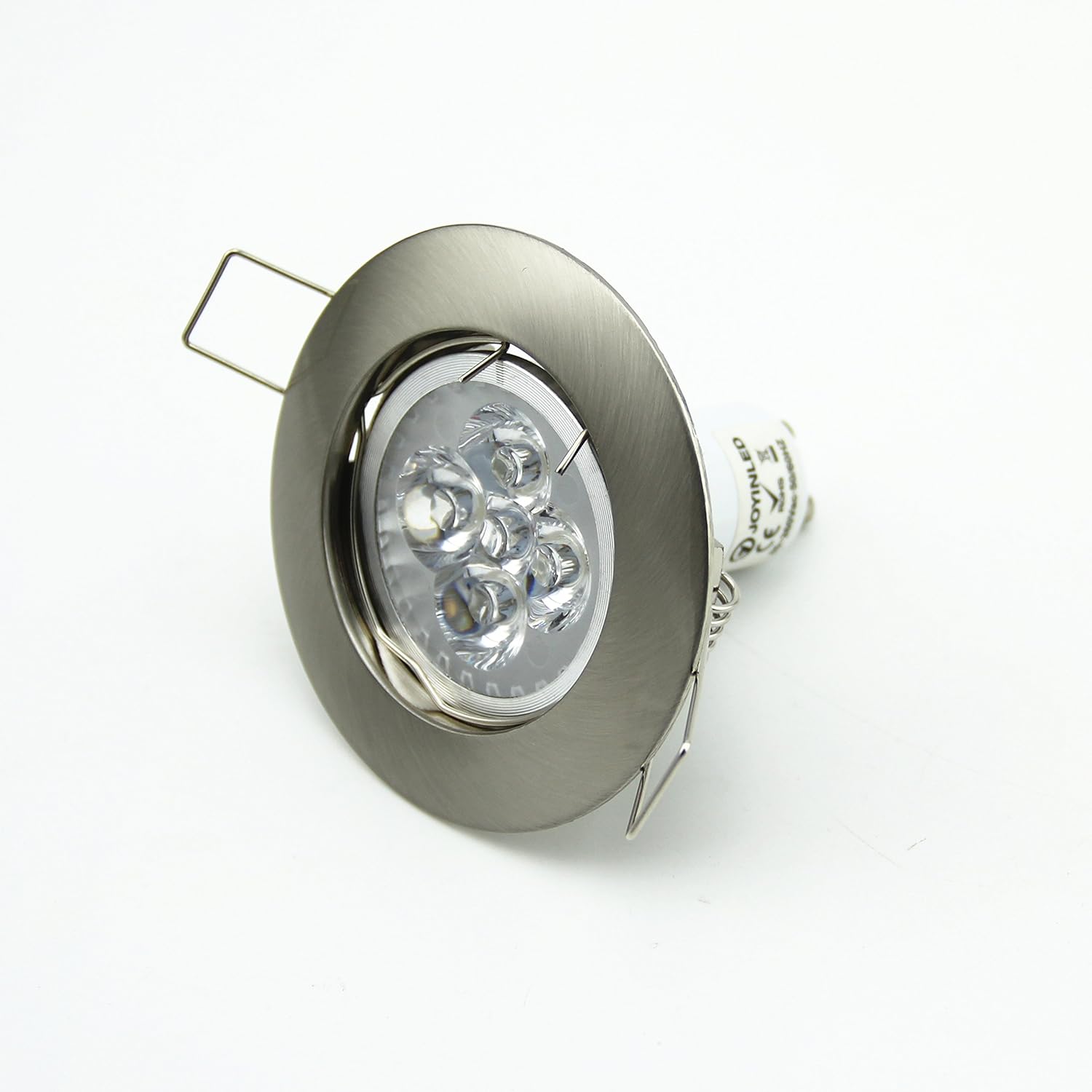 YJYCSAH-Pack of 10 Recessed Lighting Frame GU5.3 MR16 Fitting Frost ...