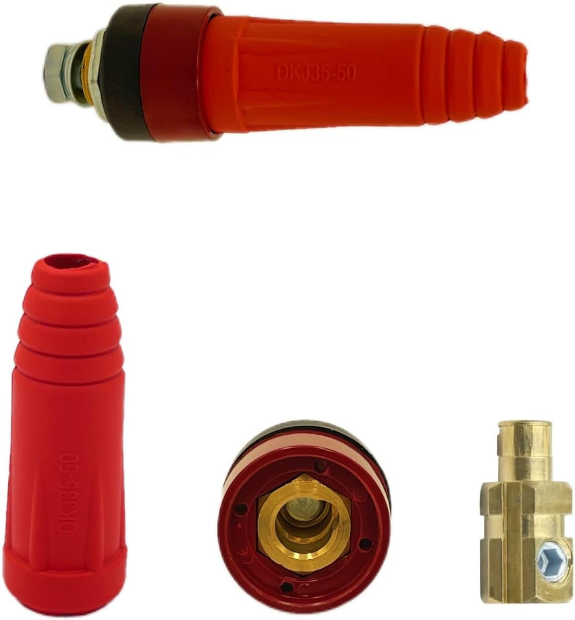 YJYCSAH-TIG Welding Cable Panel Connector Socket DKJ35-50 & DKZ35-50 ...