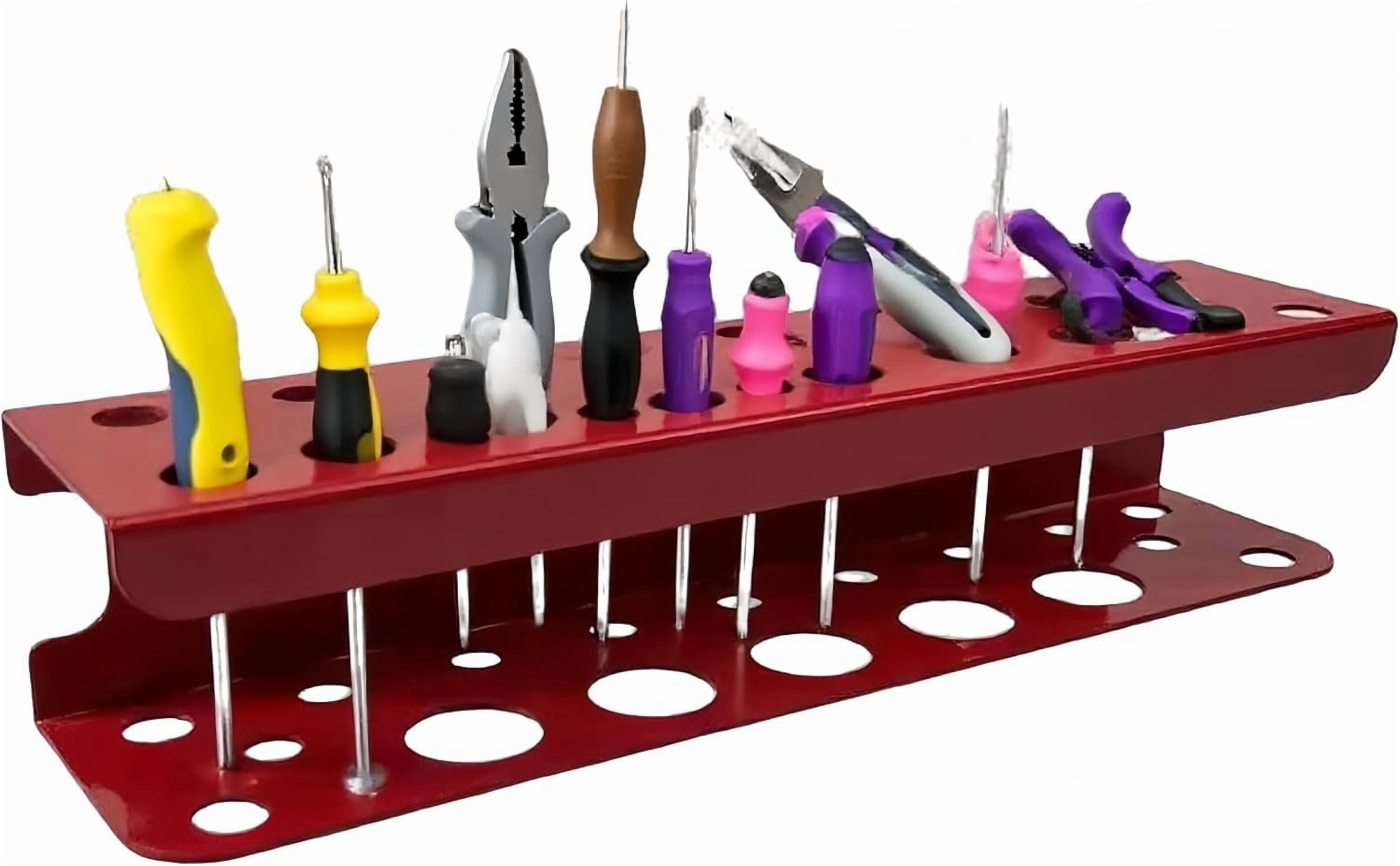 YJYCSAH-Wall Mount Pliers Organizer Rack, Vertical Tool Storage Holder ...