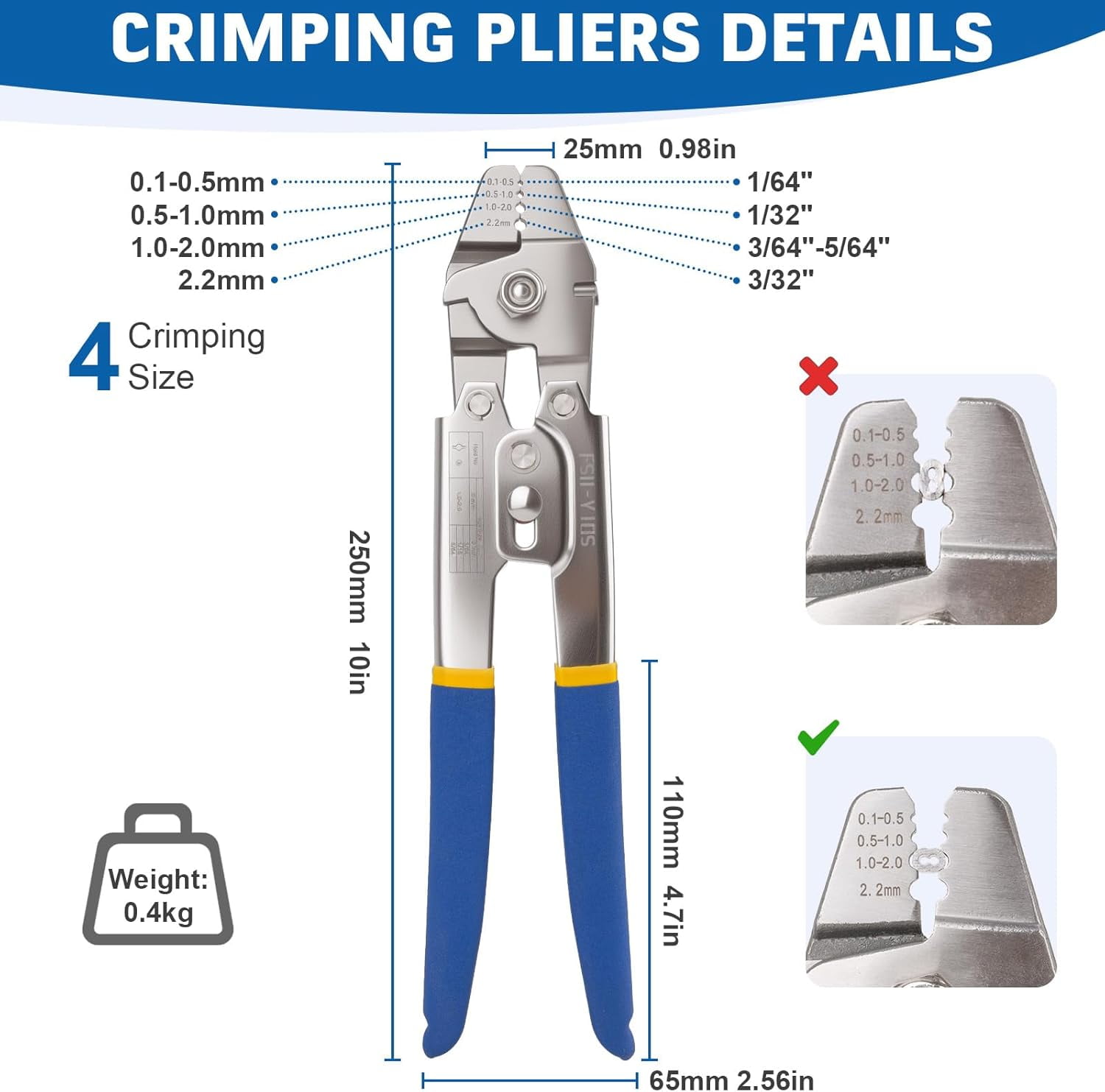 YJYCSAH-Wire Rope Crimping Tool Kit with 66ft Stainless Steel Wire Rope ...