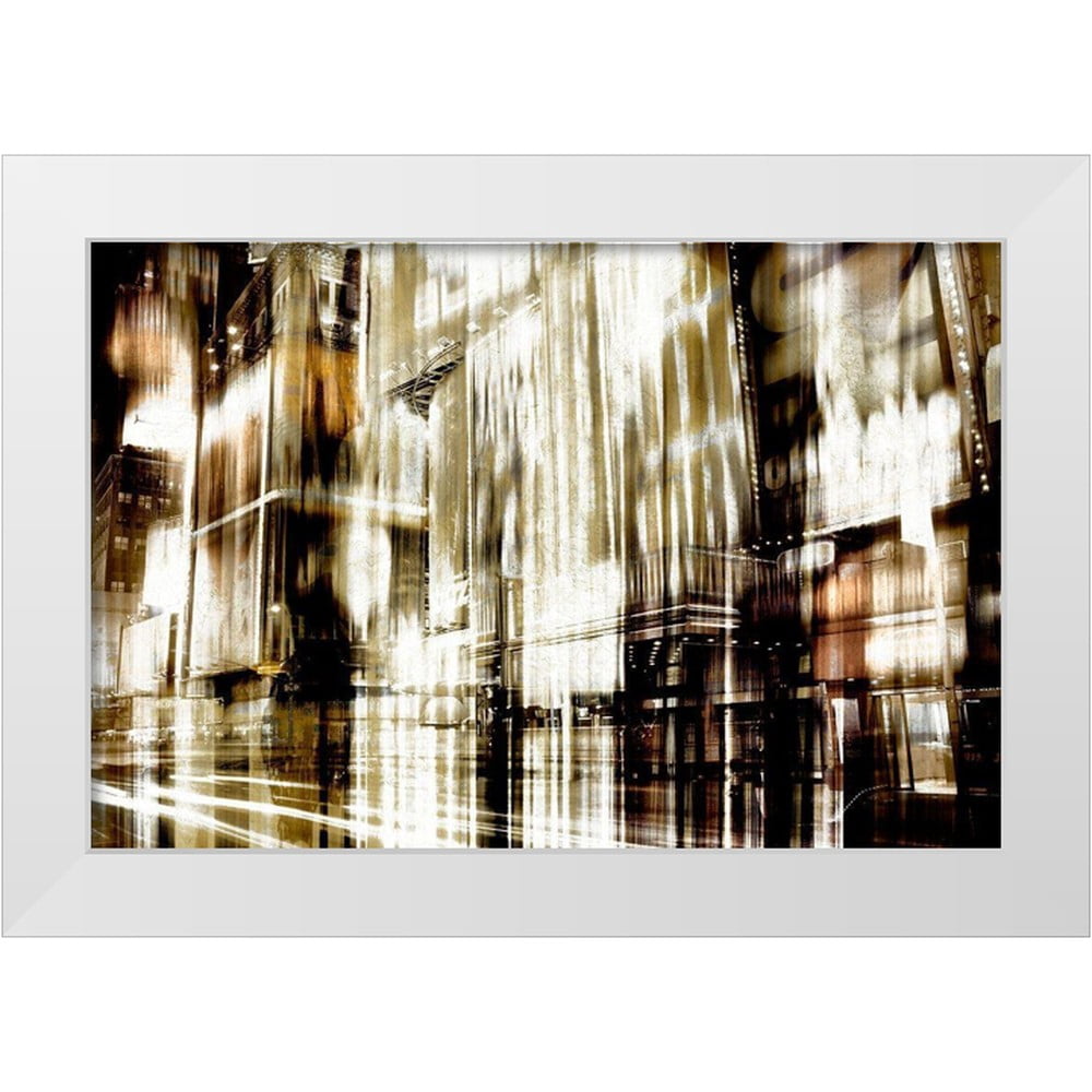 YK Studios 14x11 White Modern Wood Framed Museum Art Print Titled ...