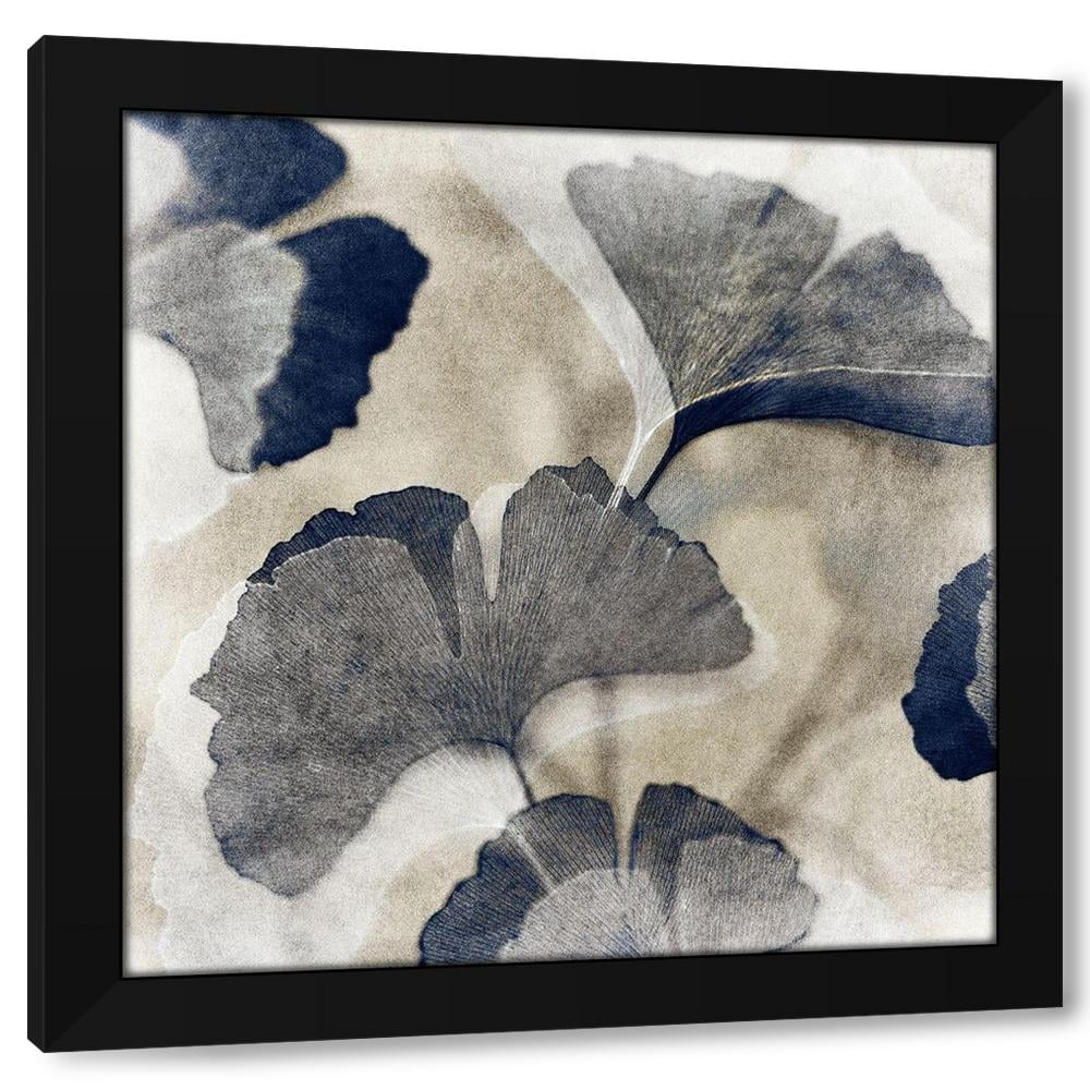 YK Studios 20x20 Black Modern Wood Framed Wall Art Titled - Blooming I ...