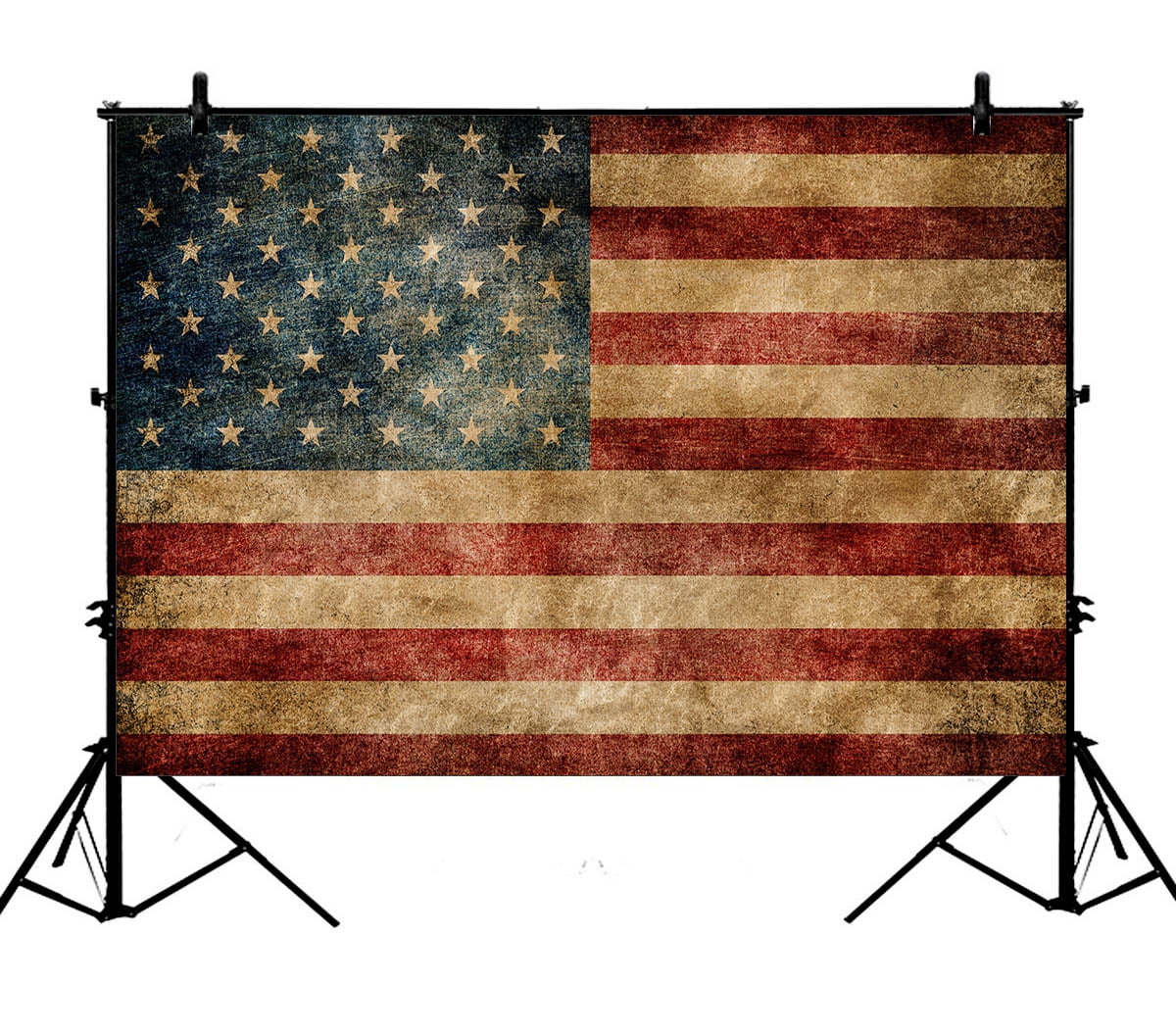 YKCG 7x5ft American Flag Photography Backdrops Polyester Photography ...
