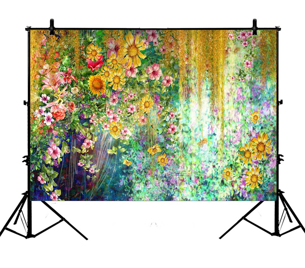 YKCG 7x5ft Spring Sunflower Mystic Floral Flower Photography Backdrops ...