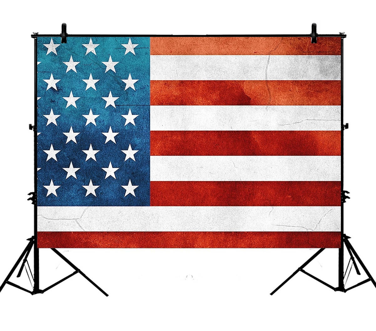 YKCG 7x5ft USA Flag Photography Backdrops Polyester Photography Props ...