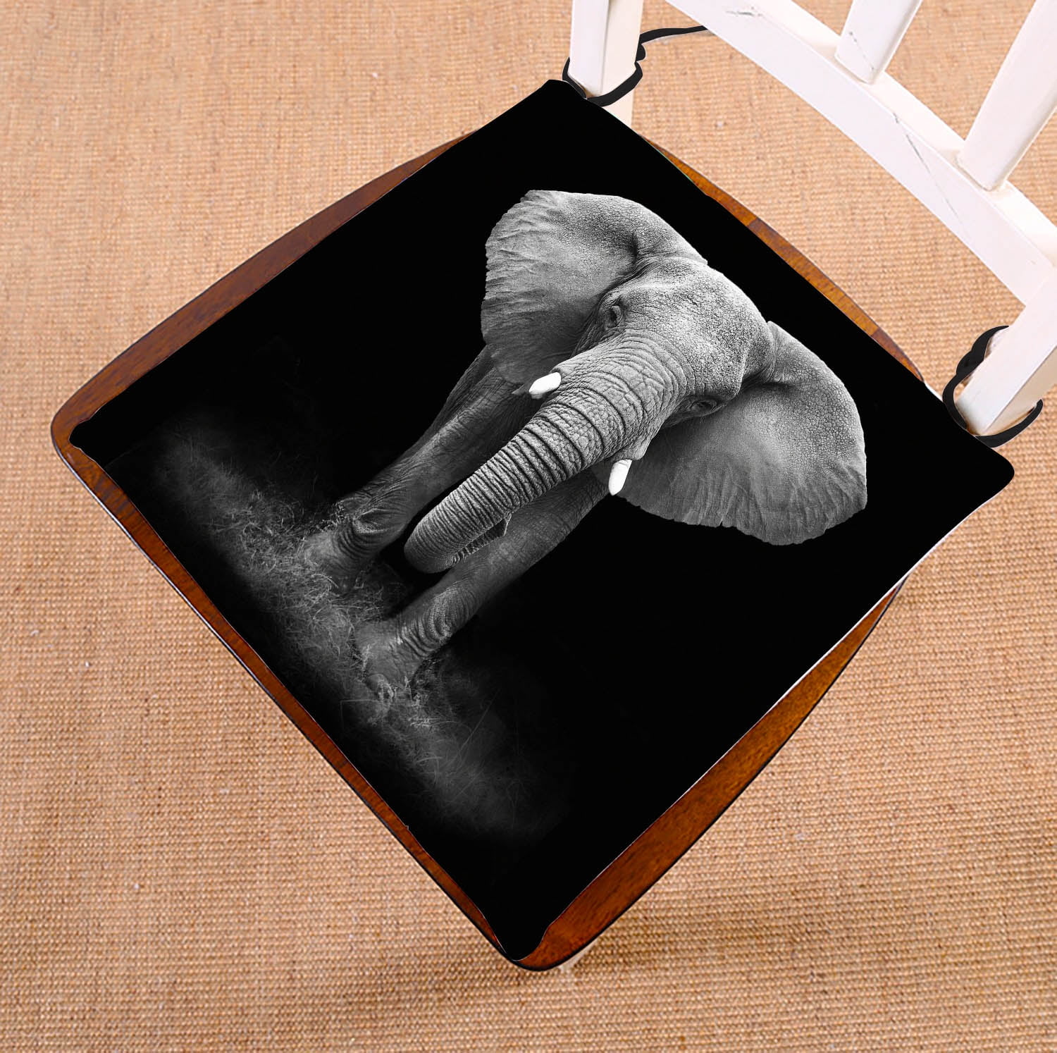 YKCG African Animal Elephant Seat Cushion Chair Cushion Floor Cushion ...