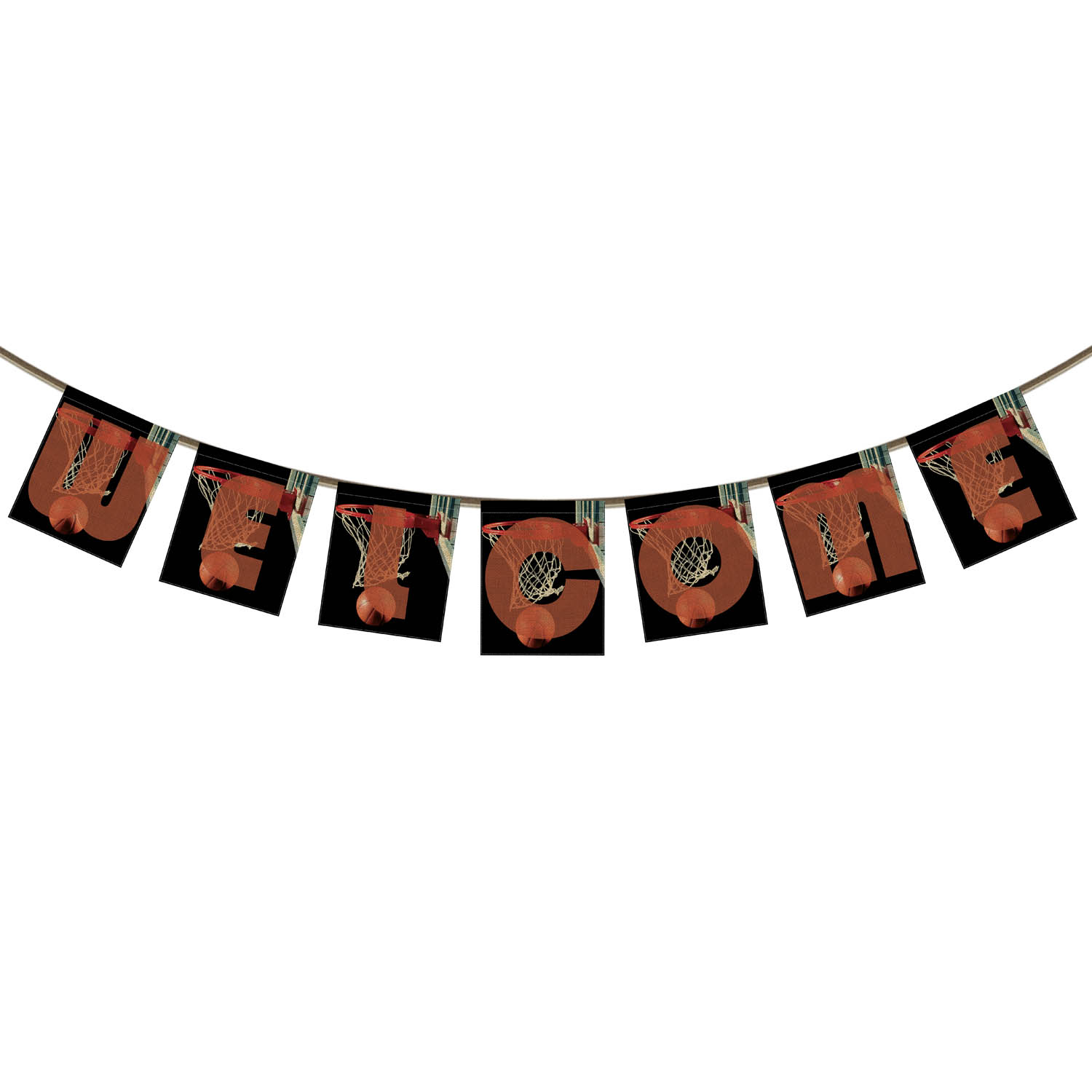YKCG Welcome Banner Bunting for Family Party Decoration Photo Props ...