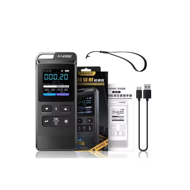 YKHSG GC-02 Geiger Counter Nuclear Radiation Detector X-ray Beta Gamma ...