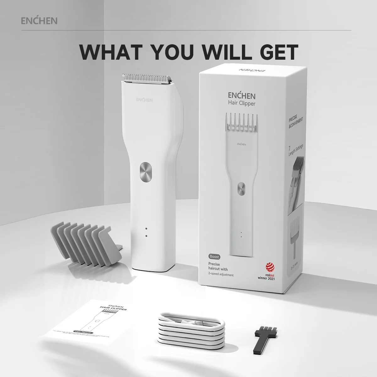 YKHSG Hair Clipper Professional Hair Cutting Machine Cordless Hair ...