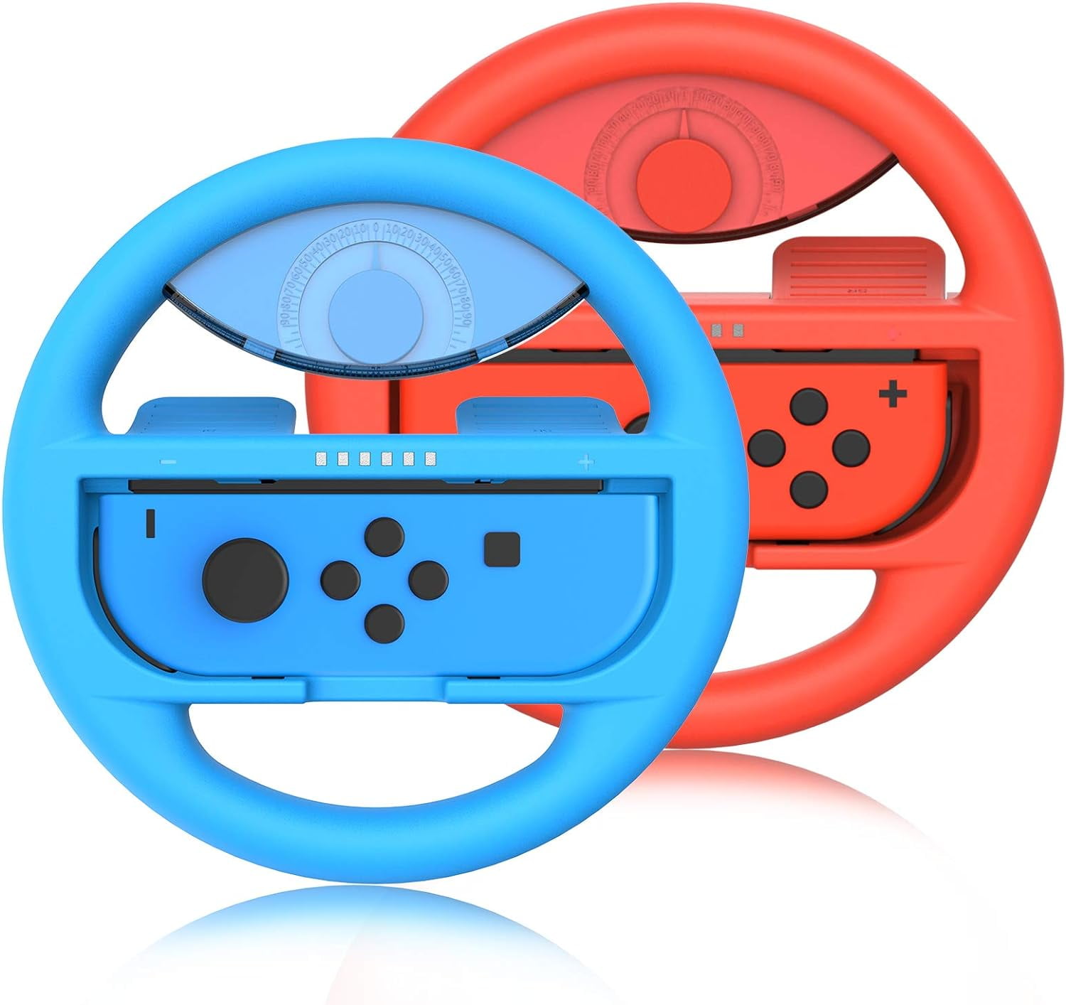 YKHSG Steering Wheel for Switch/OLED joycon Controller, Switch Racing ...