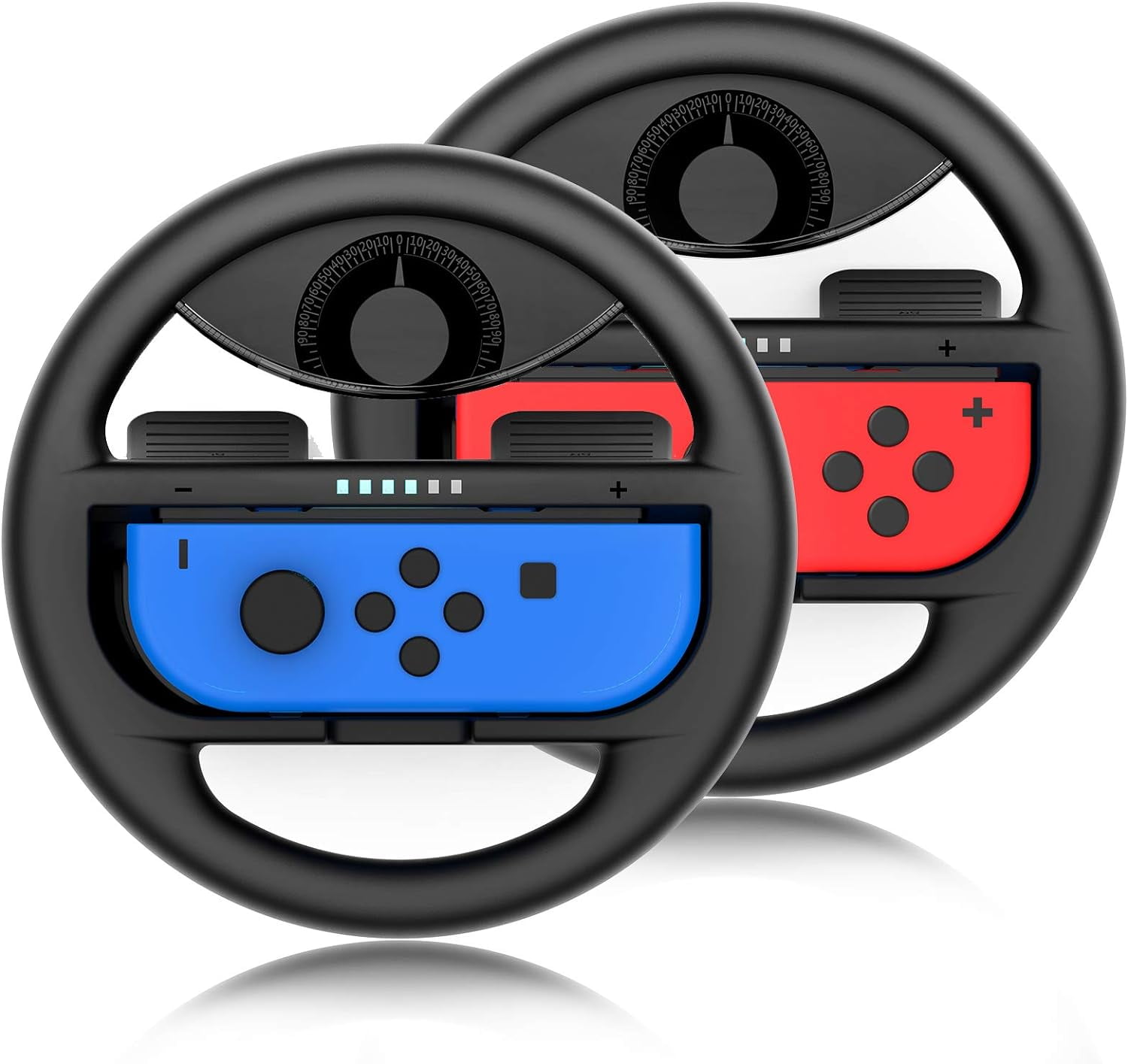 YKHSG Steering Wheel for Switch/OLED joycon Controller, Switch Racing ...