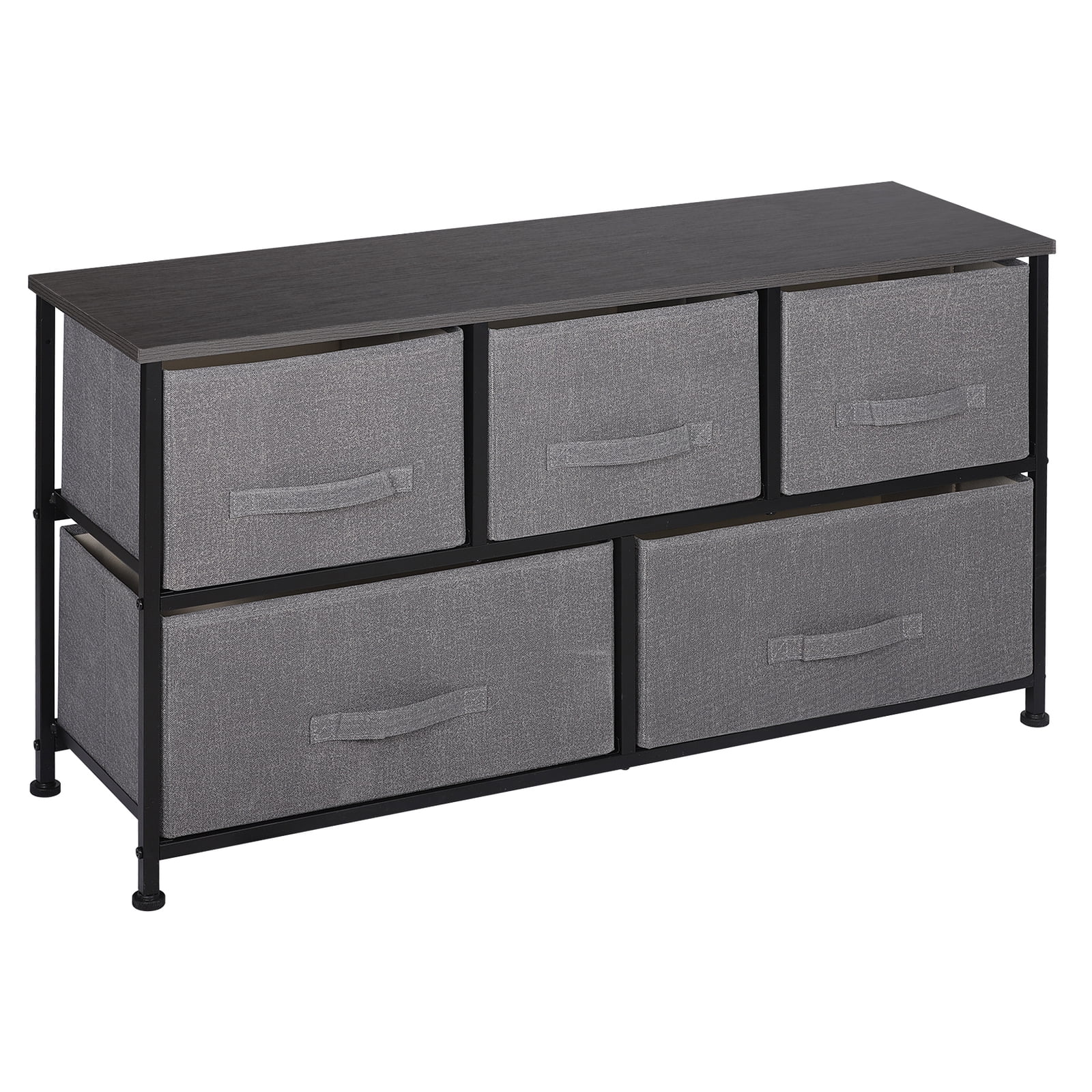 YKITRD Metal frame drawer style wardrobe, bedroom wardrobe storage ...