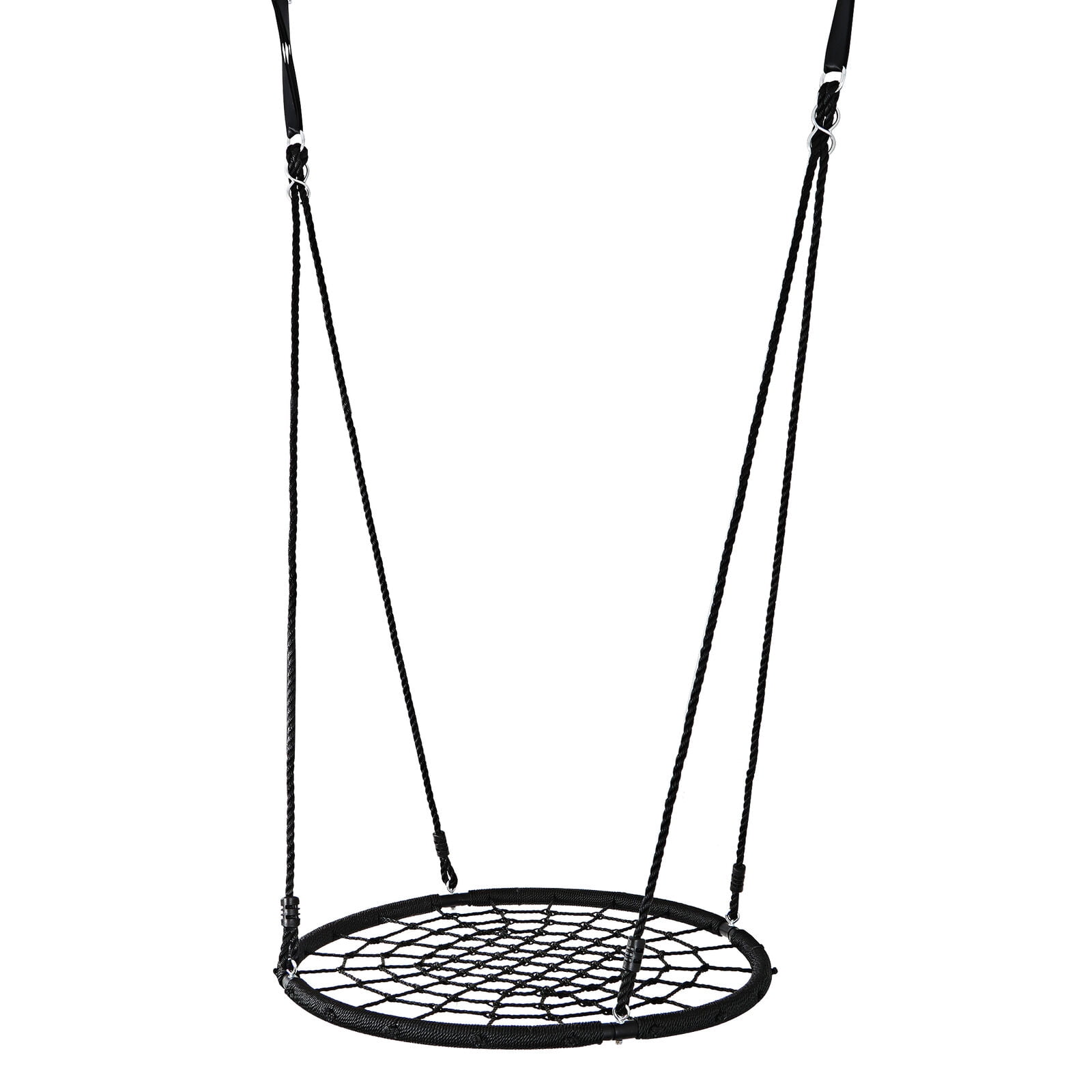 YKITRD safe and comfortable spider web style tree swing, spacious nest ...