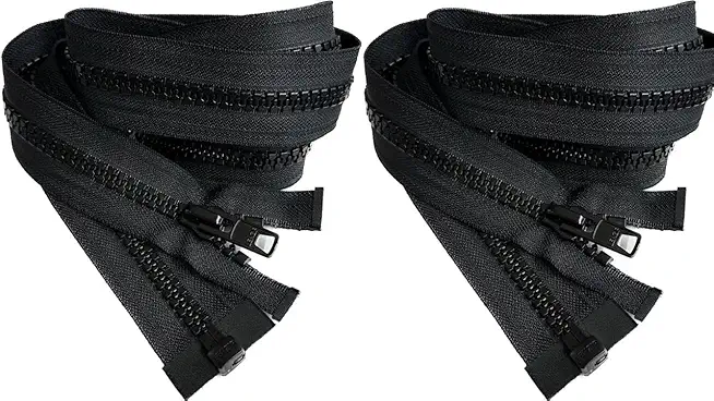 YKK #10 Heavy Duty Vislon Molded Plastic Marine or Jacket Separating ...