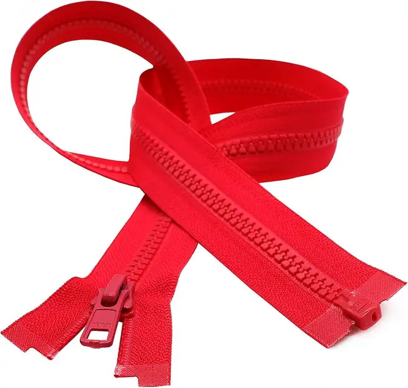 YKK® 14" Vislon Zipper ~ YKK #5 Molded Plastic ~ Separating - 820 Atom Red (1 Zipper/Pack ...