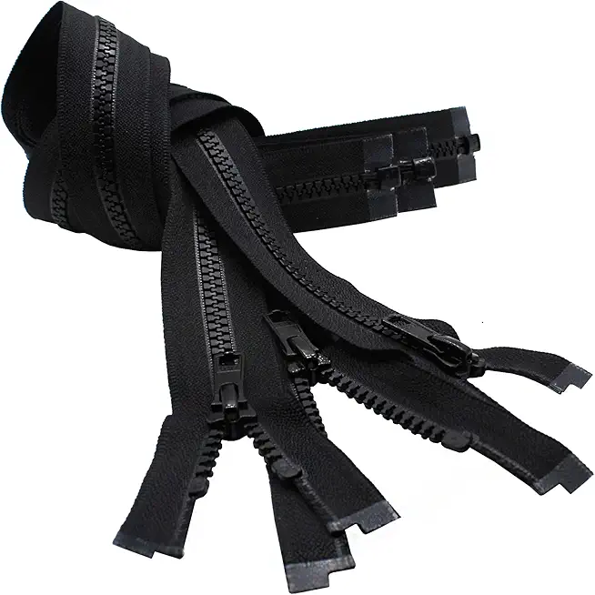 YKK 29" Ski & Sport Vislon Zipper ~ YKK #5 Molded Plastic ~ Separating ...
