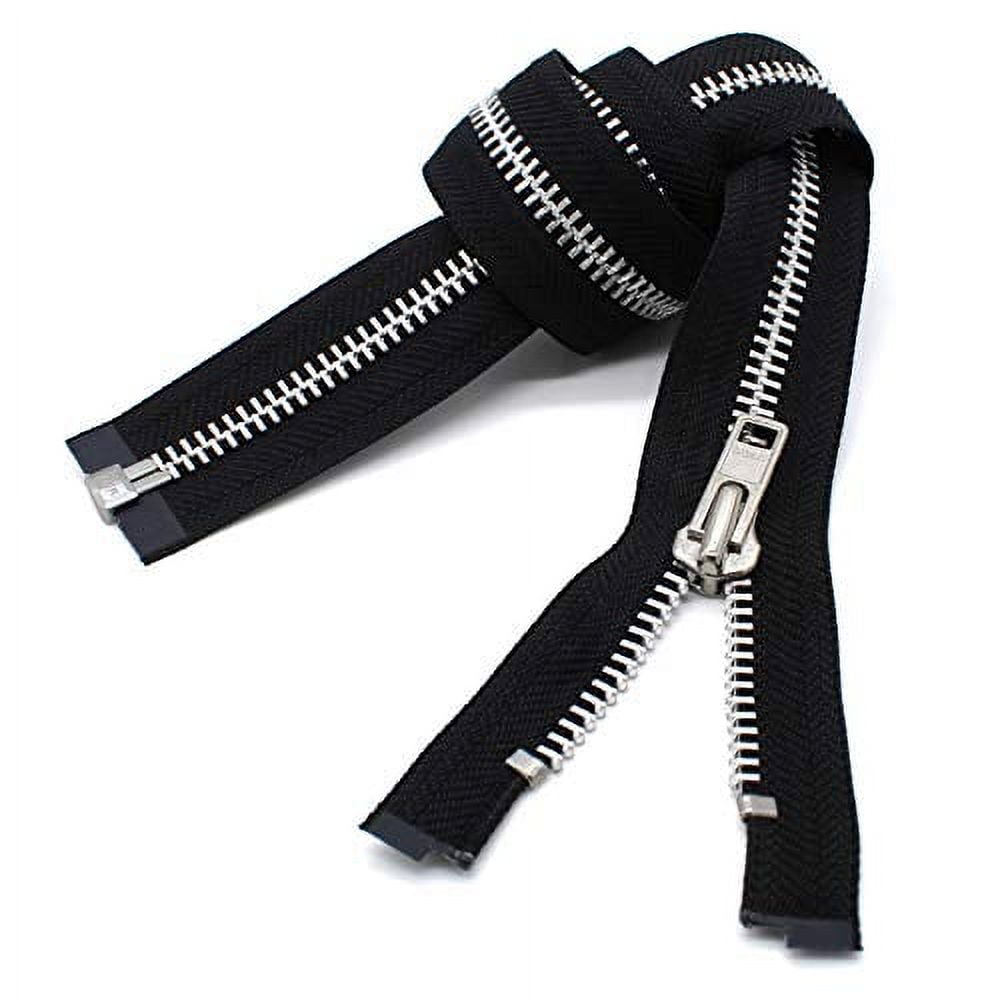 YKK 34" Jacket Zipper YKK #8 Extra Heavy Duty Aluminum Separating ...