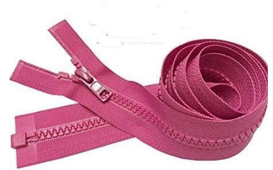 YKK - 36" Sport Vislon Jacket Zipper, YKK #5 Molded Plastic Separating ...