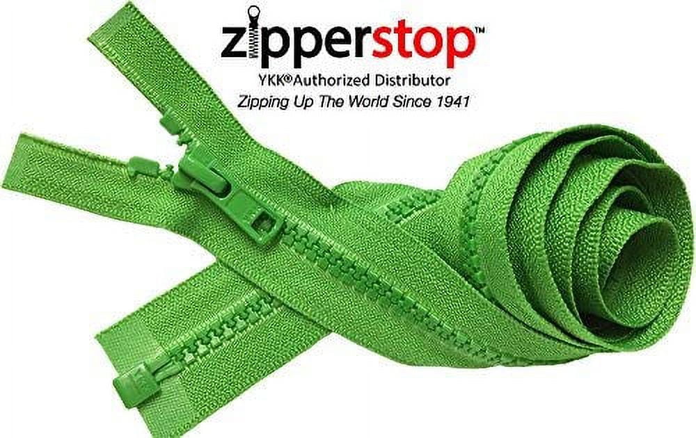 YKK - 36" Sport Vislon Jacket Zipper, YKK #5 Molded Plastic Separating ...