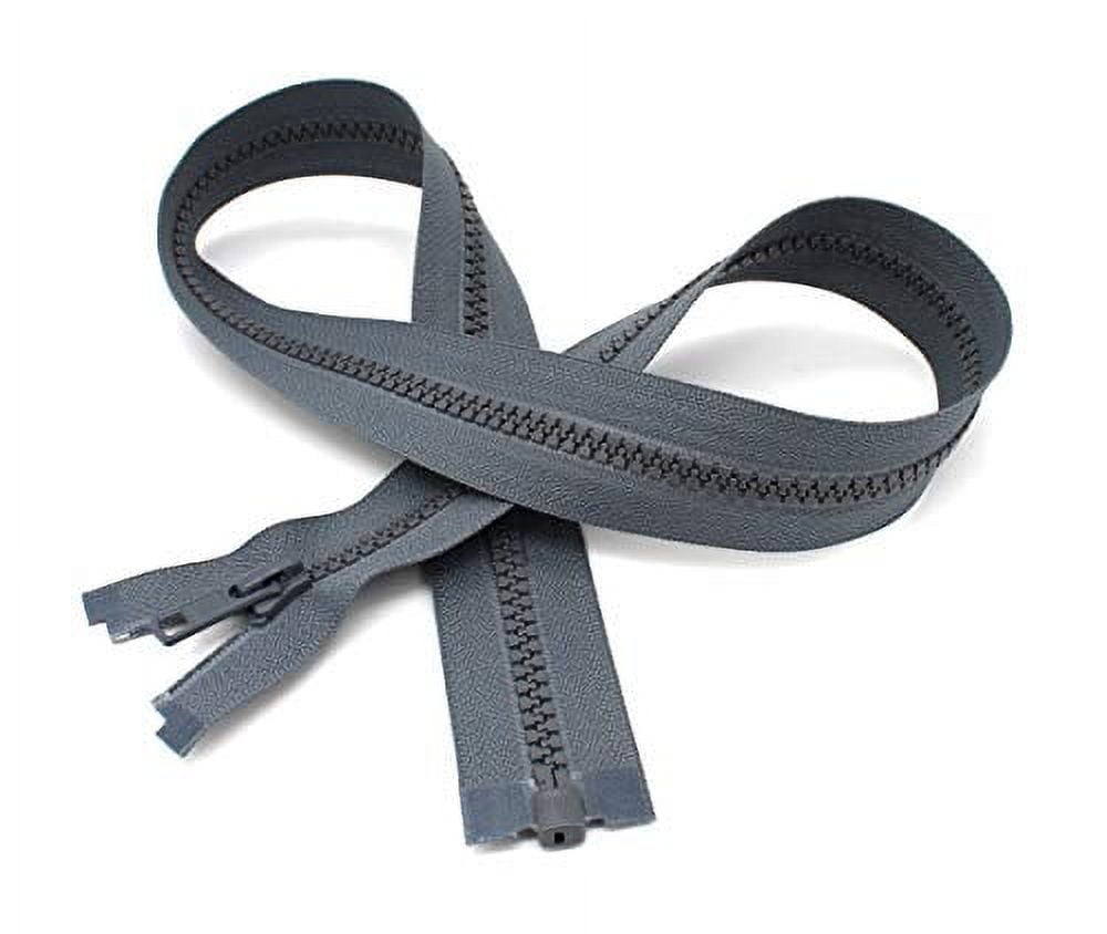 YKK #5 Medium Weight Molded Plastic Separating Zipper - 1 Zipper per ...