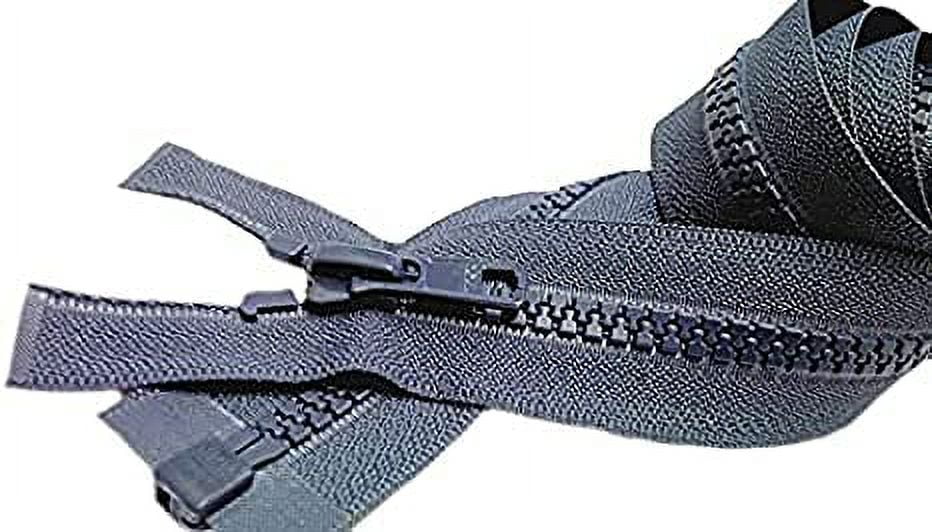 YKK #5 Molded Vislon Dusk Blue #319 Medium Weight Jacket Separating ...