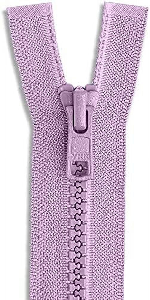 YKK #5 Molded Vislon Lavender Medium Weight Jacket Separating Zipper ...