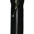 YKK Aluminum Decorative 1-Way Separating Zipper, 26", Black - Walmart.com