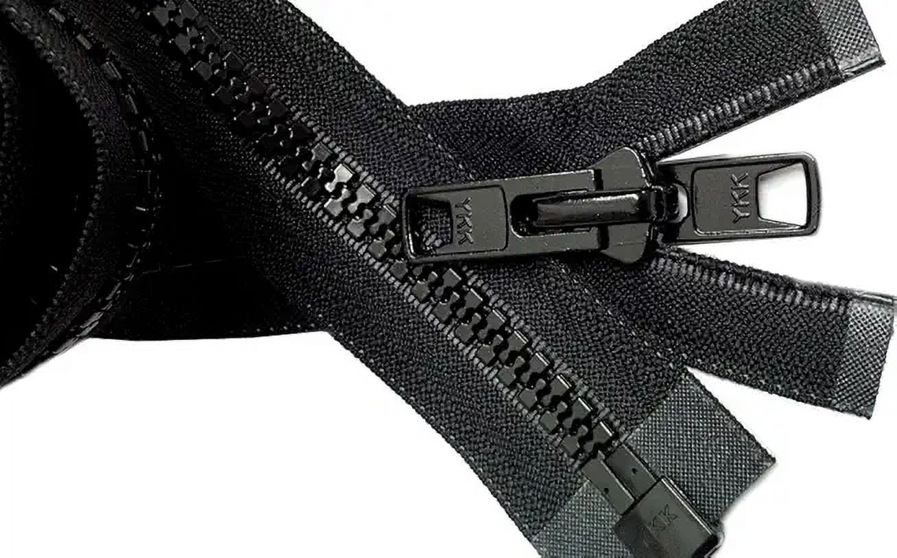 YKK® Bimini Top #10 Black Marine Double Pull Zipper 80" ~ YKK Zipper - Walmart.com