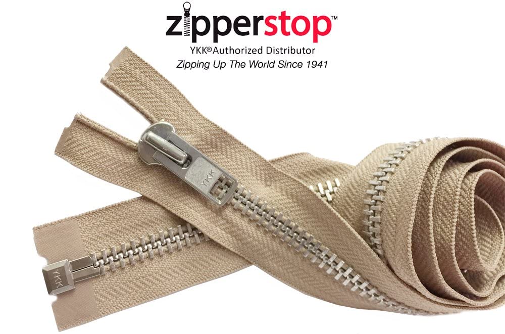 YKK - Chaps Zipper YKK #10 Extra Heavy Duty Aluminum Separating Color ...