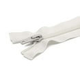 YKK Nylon Coil Separating Zippers White 42" (Pack of 1 Zipper ...