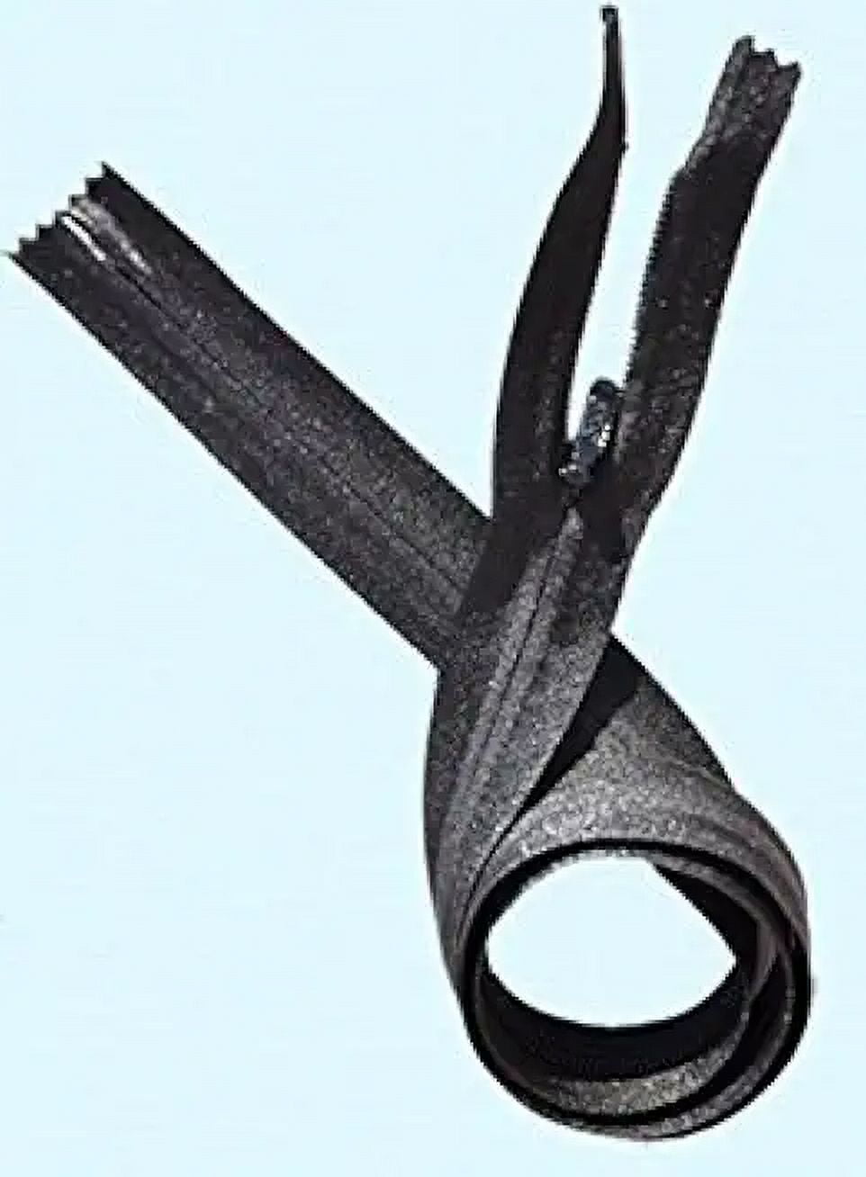 YKK Unique Invisible Zipper 16" ~ YKK #3 Conceal ~ Heavy Duty ~ 580 Black (3 Zippers/Pack ...