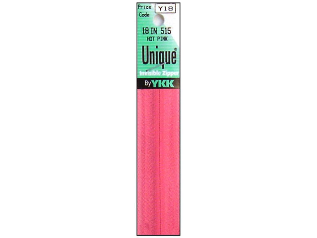YKK Unique Invisible Zipper 18" Hot Pink - Walmart.com