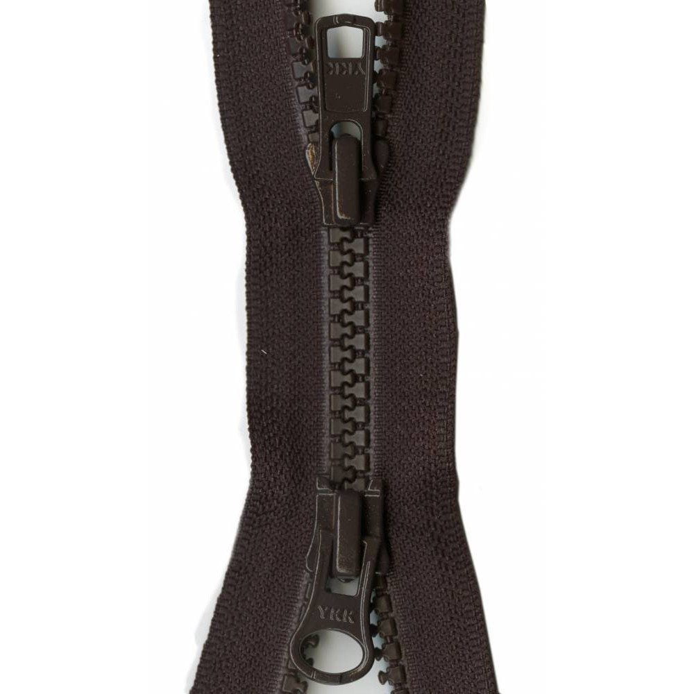 YKK Vislon 2 Way Separating Zipper 28" Sable - Walmart.com