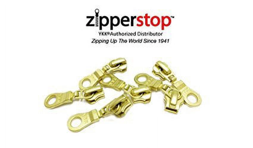 YKK - Zipper Repair Kit Solution, YKK #5 Brass Metal Your Choice of ...
