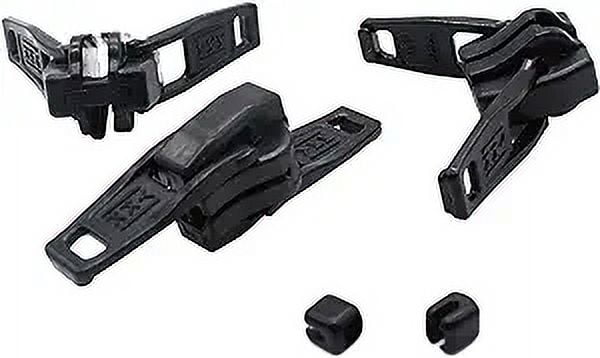 YKK Zipper Repair Solution Kit - Vislon #10 Heavy Duty Double Head Molded Sliders (3 Sliders Per ...