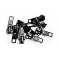 YKK Zipper Slider Replacement Kit- Universal #5 Vislon Sliders - Color Black (10 Sliders/Pack ...