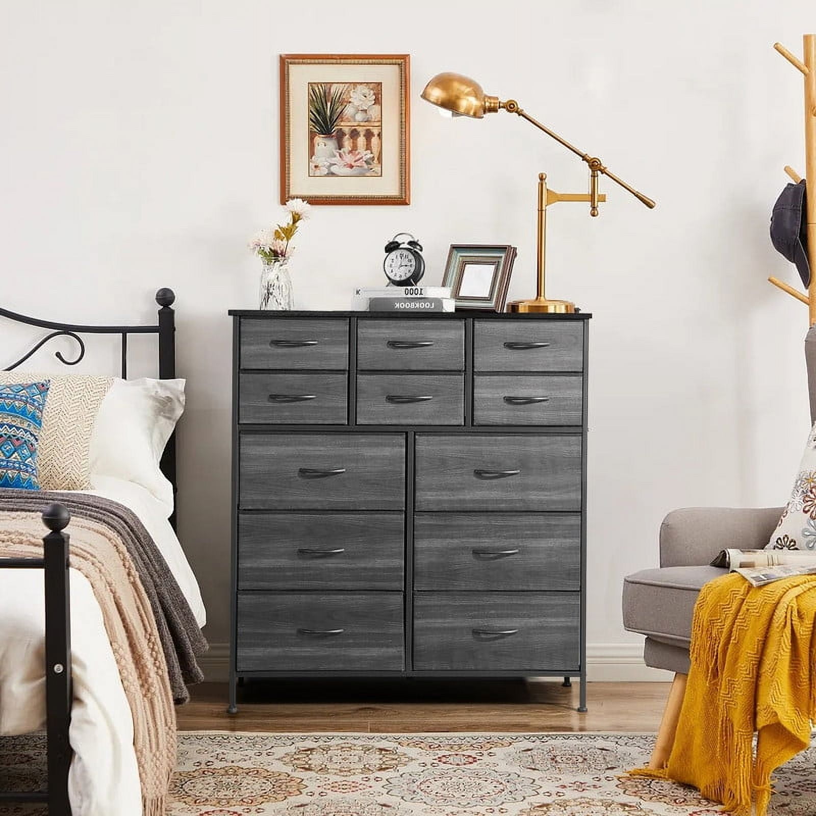 YLCW 12 Drawers Dresser for Bedroom, Kidsroom Furniture, Small Chest ...