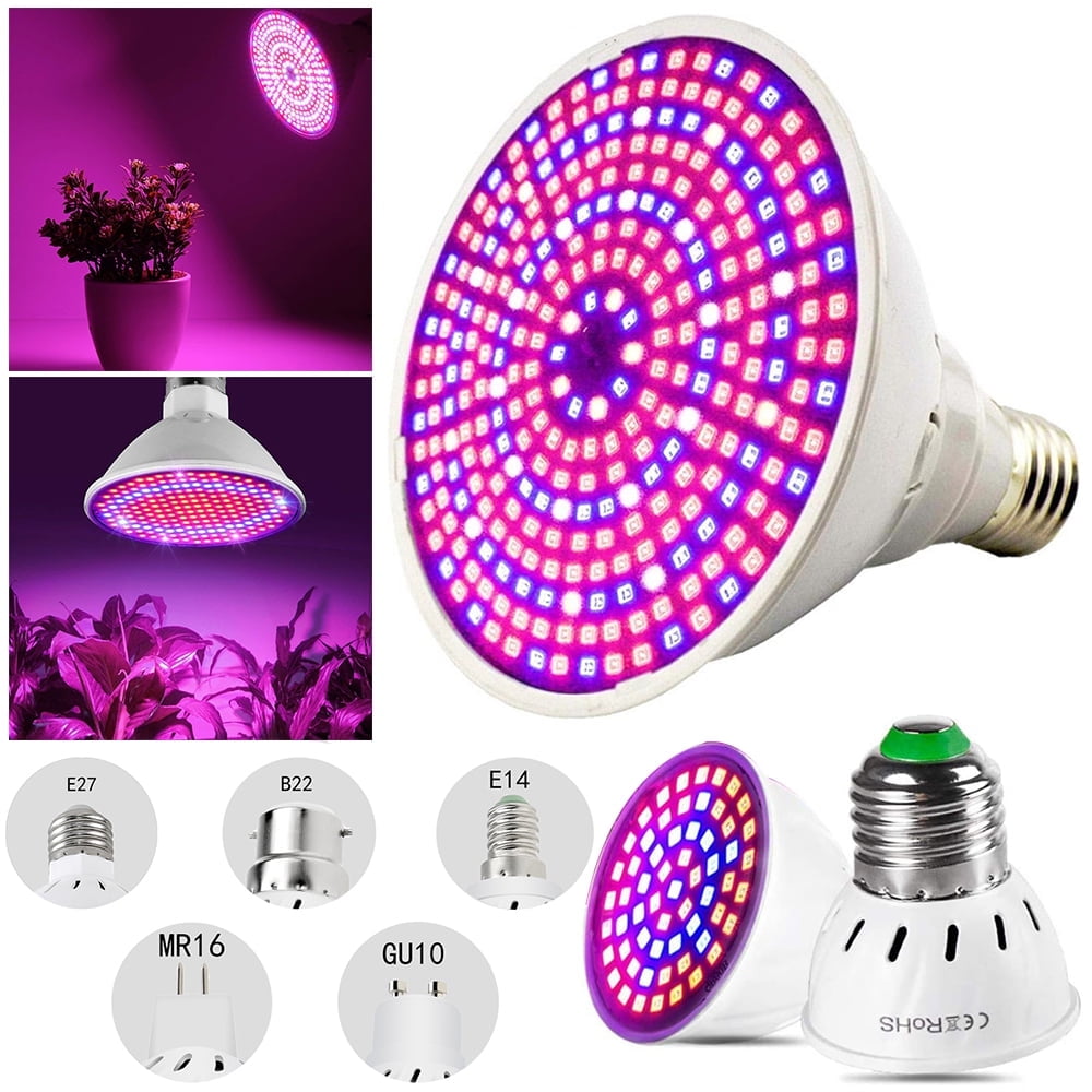YLHHOME 1/2/4/6/10 Pack LED Grow Light Bulbs Grow Plant Light for ...