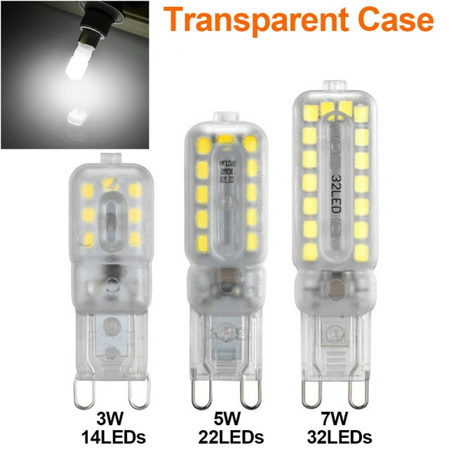 YLHHOME G9 LED Bulb Light 3W 5W 7W Dimmable Replacement Bulbs Cool White, 1 Pack - Walmart.com
