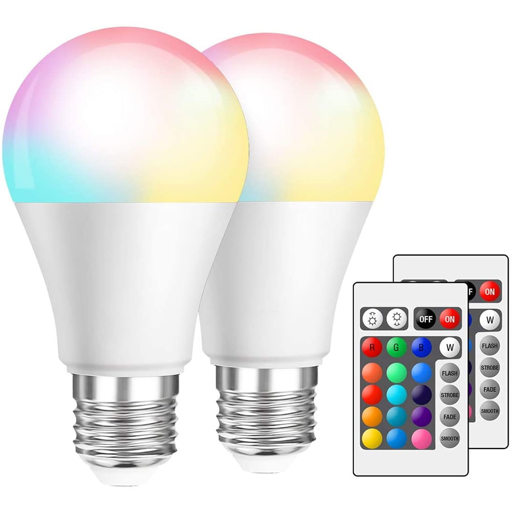 YLHHOME Smart Light Bulbs Dimmable RGB RGBWW Color Changing Lighting ...