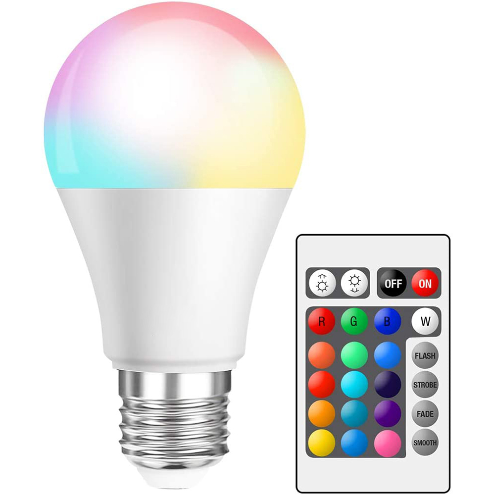 YLHHOME Smart Light Bulbs Dimmable RGB RGBWW Color Changing Lighting ...