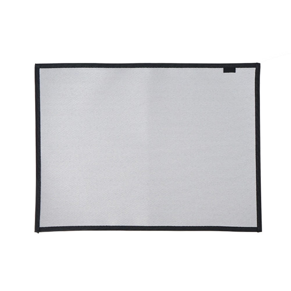 YLLSF 105cm Fireproof Base Mat Fire Protection Mat Heat-resistant BBQ ...